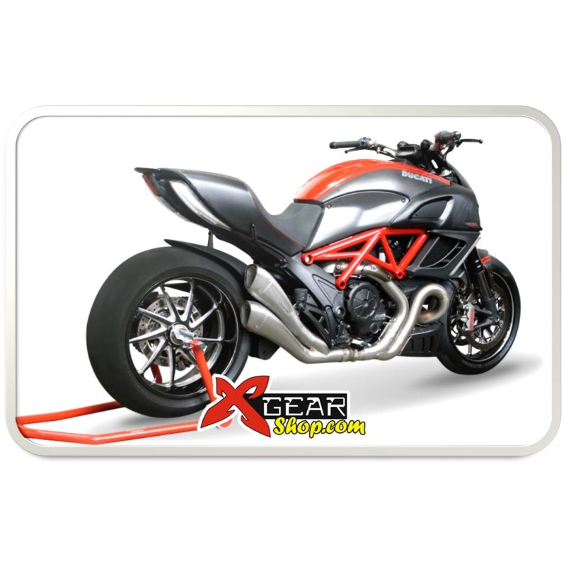 TERMINALE HP CORSE HYDROFORM SATINATO per DUCATI DIAVEL